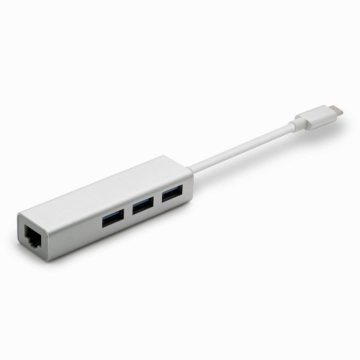 Type-C USB C to LAN Adapter with 3.0 USB HUB 3 Port RJ45 Gigabit Ether ...