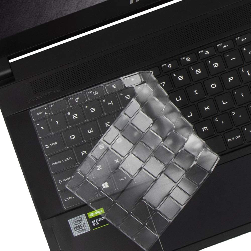 TPU Keyboard Skin Cover for 15.6" MSI Vector GP66 HX Delta 15 2023-202 ...