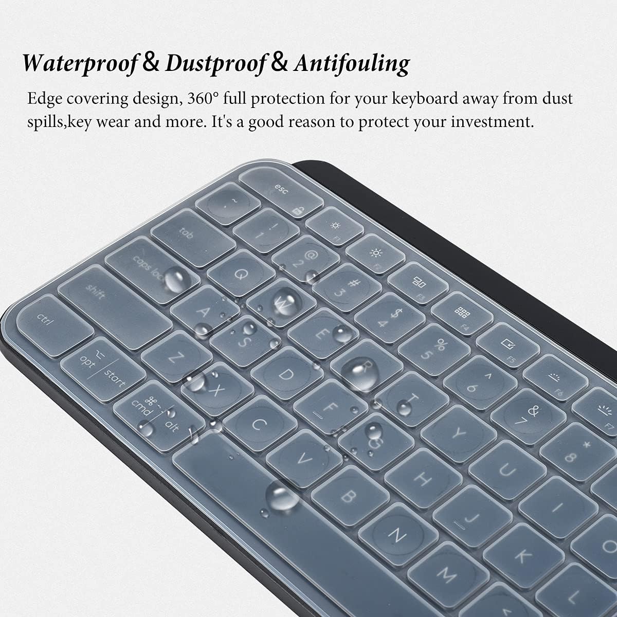 Silicone Keyboard Skin Cover for Logitech MX Keys/Logitech Craft Advan ...